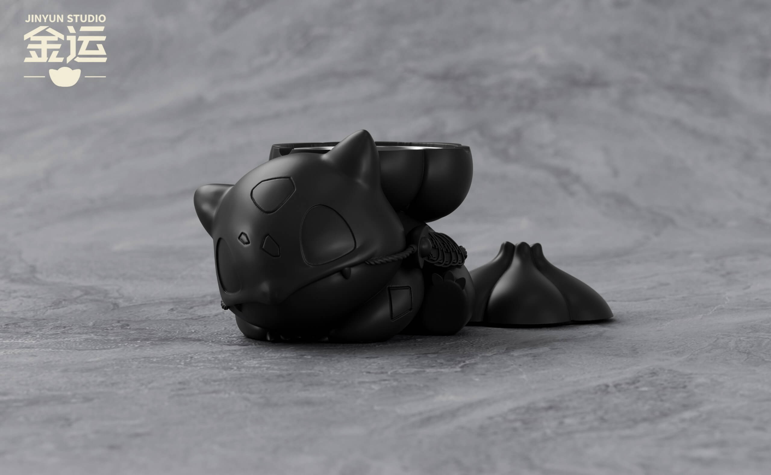 Pokémon "Good Fortune" Bulbasaur Ashtray - JinYun Studio - Collector Figures